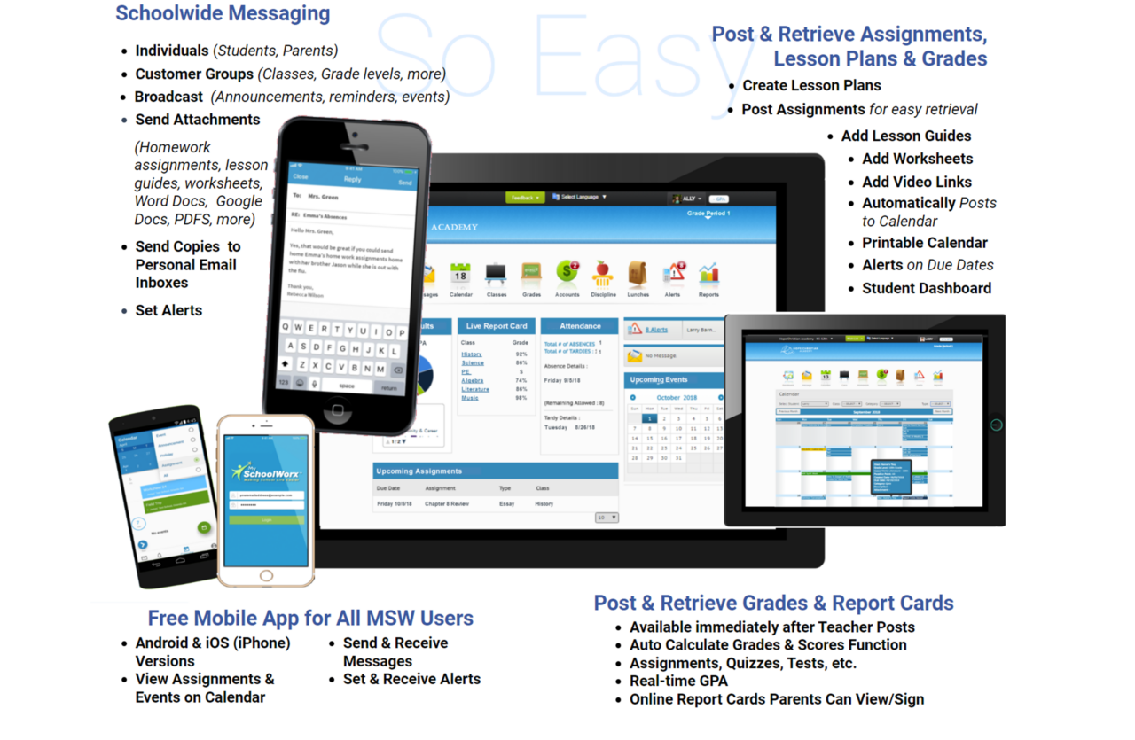 School Administration Software Grants: Classroom Management System